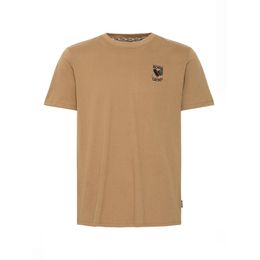 Blend T-Shirt Herren Gr&ouml;&szlig;e M beige / hellbraun / gr&uuml;n