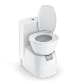 Dometic Kassettentoilette CTES4110 mit Sp&uuml;lwassertank 19 l, wei&szlig;