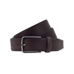 Vanzetti G&uuml;rtel Leder dark brown | Gr.: 105 cm