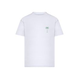 Urban Classics T-Shirt 'Palm' Herren Gr&ouml;&szlig;e L gr&uuml;n / wei&szlig;