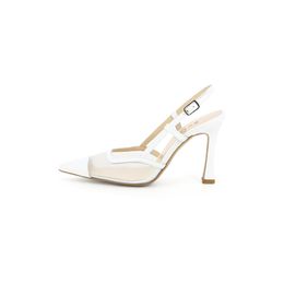 Evita Sling Pumps 'PIA' Damen Gr&ouml;&szlig;e 41 wei&szlig;