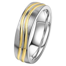 DOOSTI Ring Herren Gr&ouml;&szlig;e 66 gold / silber
