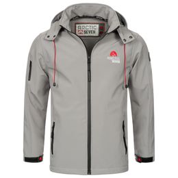 Arctic Seven Performance Jacket male size XXL Light grey / Red / White