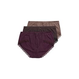 Ulla Popken Slip Damen Gr&ouml;&szlig;e 7XL/8XL braun