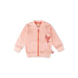 Sigikid Sweatjacke 'Sweatjacke Pink Birds' M&auml;dchen Gr&ouml;&szlig;e 104 hellpink