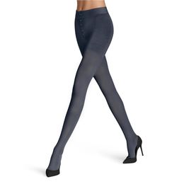 Falke Strumpfhose 'Fable Estate' Damen Gr&ouml;&szlig;e M/L enzian