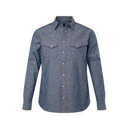 JP1880 Button Up Shirt male size XXXL Blue denim