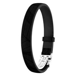 NiMa Atelier Bracelet 'GEB LEAF' female size 16 / 21 cm Black