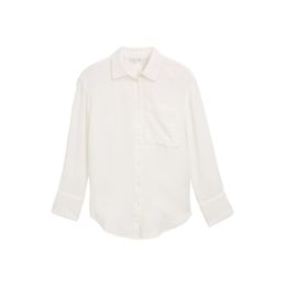 Tom Tailor Bluse Damen Gr&ouml;&szlig;e XL wei&szlig;