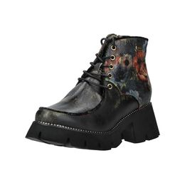Laura Vita Lace-Up Ankle Boots female size 38 Dark blue / Green / Dark red / Black
