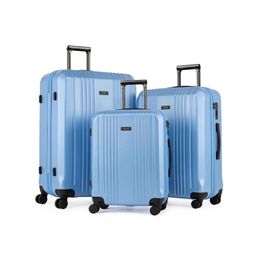 FERG&Eacute; FERG&Eacute; Suitcase Set '3-teilig Hartschale CANNES Trolley Set' male size One size Light blue