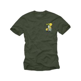 Makaya Shirt 'Gin Tonic' Herren Gr&ouml;&szlig;e XL gr&uuml;n