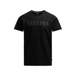 Gaastra Basic T-Shirt Rundhals mit Gaastra Logo Herren Gr&ouml;&szlig;e L schwarz