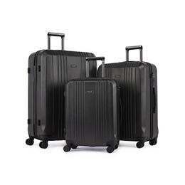 FERG&Eacute; FERG&Eacute; Suitcase Set '3-teilig Hartschale CANNES Trolley Set' male size One size Black