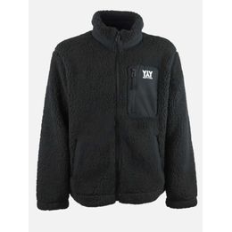 HEFTYKA Fleece Jacket 'SHERPA' male size L Black