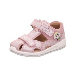 Superfit Sandals 'Boomerang' girl size 23 Grass green / Rose / Dusky pink / Black