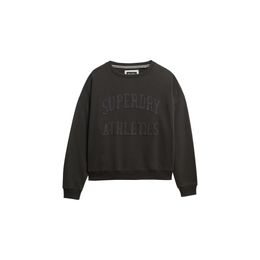 Superdry & Co Sweatshirt 'Athletic Essentials' Damen Gr&ouml;&szlig;e S/M anthrazit / dunkelgrau