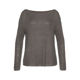 Lascana Pullover Damen Gr&ouml;&szlig;e L dunkelgrau