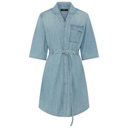 G-Star Raw G-star Blusenkleid Damen Gr&ouml;&szlig;e 34 hellblau Sommerkleid