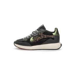 Floris van Bommel Sneaker 'Suvi 03' Damen Gr&ouml;&szlig;e 38.5 braun / dunkelbraun / gr&uuml;n / schwarz Sommerschuhe