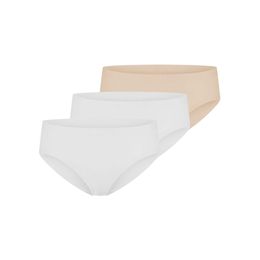 Schiesser Panty 'Invisible Cotton' female size XL mottled beige