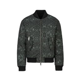 19V69 Italia Jacke 'Camillo Baroque Str' Herren Gr&ouml;&szlig;e L mint / dunkelgr&uuml;n / schwarz Sommerjacke