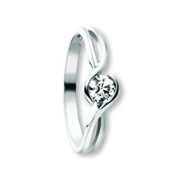 ONE ELEMENT Ring Damen Gr&ouml;&szlig;e 54 silber