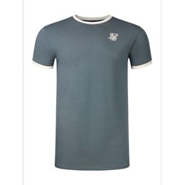 SikSilk Shirt male size XL Blue / White