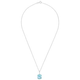 Amor Kette Damen Gr&ouml;&szlig;e One Size blau / silber