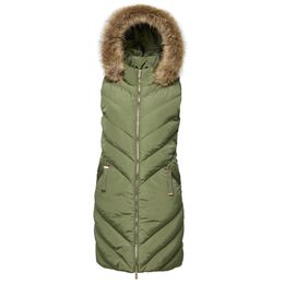 Threadbare. Threadbare Vest 'Pire' female size XL Khaki
