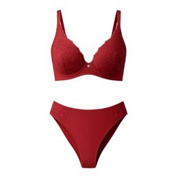 C&city W&auml;sche-Set Damen Gr&ouml;&szlig;e 85 bordeaux