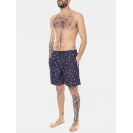 Happy Socks Boardshorts 'Confetti Palm Long' Herren Gr&ouml;&szlig;e M blau