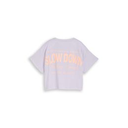 Tom Tailor T-Shirt M&auml;dchen Gr&ouml;&szlig;e 164 pastelllila / pastellorange