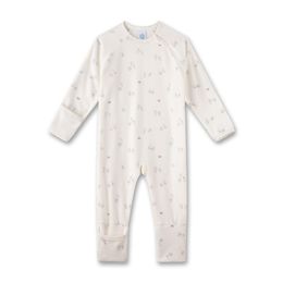 Sanetta Strampler M&auml;dchen Gr&ouml;&szlig;e 68 beige / ecru / rauchblau