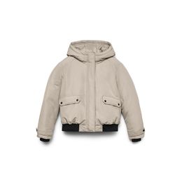 V&eacute;ro Moda Vero Moda Jacke 'MILEY' Damen Gr&ouml;&szlig;e S greige / schwarz