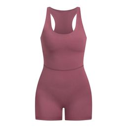 Smilodox Jumpsuit ' Aleyna ' Damen Gr&ouml;&szlig;e XL dunkellila