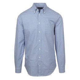 Steppin' out Button Up Shirt male size M Light blue