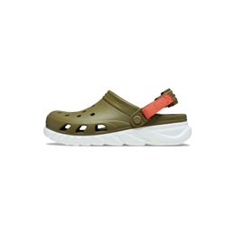 Crocs Clogs 'Duet Max' female size 52.5 Green / Orange / White