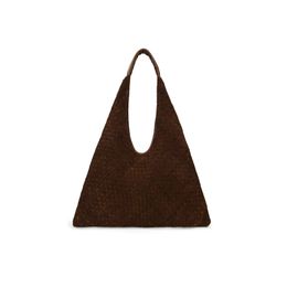 Manfield Schultertasche Damen Gr&ouml;&szlig;e One Size braun