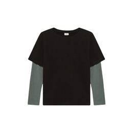 s.Oliver Shirt boy size 134 Limone / Mint / Black