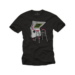 Makaya Shirt 'Nothing to do' Herren Gr&ouml;&szlig;e 4XL schwarz