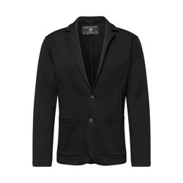 Street One Men Sakko 'Terry Slub' Herren Gr&ouml;&szlig;e 48/50 schwarz