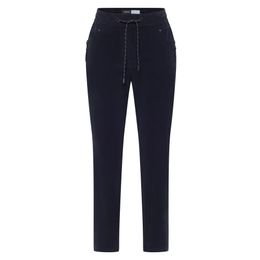 Cecil Mid Waist Slim Leg Hose im Casual Fit Damen Gr&ouml;&szlig;e 38 dunkelblau