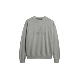 Superdry & Co Sweatshirt Damen Gr&ouml;&szlig;e S grau / dunkelgrau