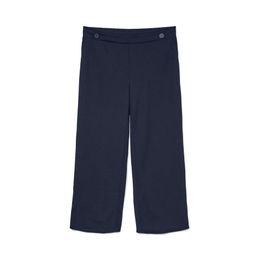 V&eacute;ro Moda Vero Moda Hose mit weitem Beinschnitt in Navy Blazer | Gr.: W48/L32