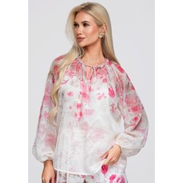 Ombre Blouse ' OW-SH-E0063' female size M Rose / White