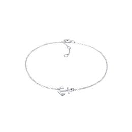 Elli Fu&szlig;schmuck 'Anker' Damen Gr&ouml;&szlig;e One Size silber