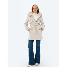 KOTON Between-Seasons Coat female size XL Greige