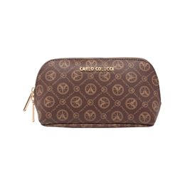Carlo Colucci Kulturtasche 'Anno ' Damen Gr&ouml;&szlig;e XS/XL braun