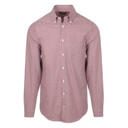 Steppin' out Button Up Shirt male size M Bordeaux